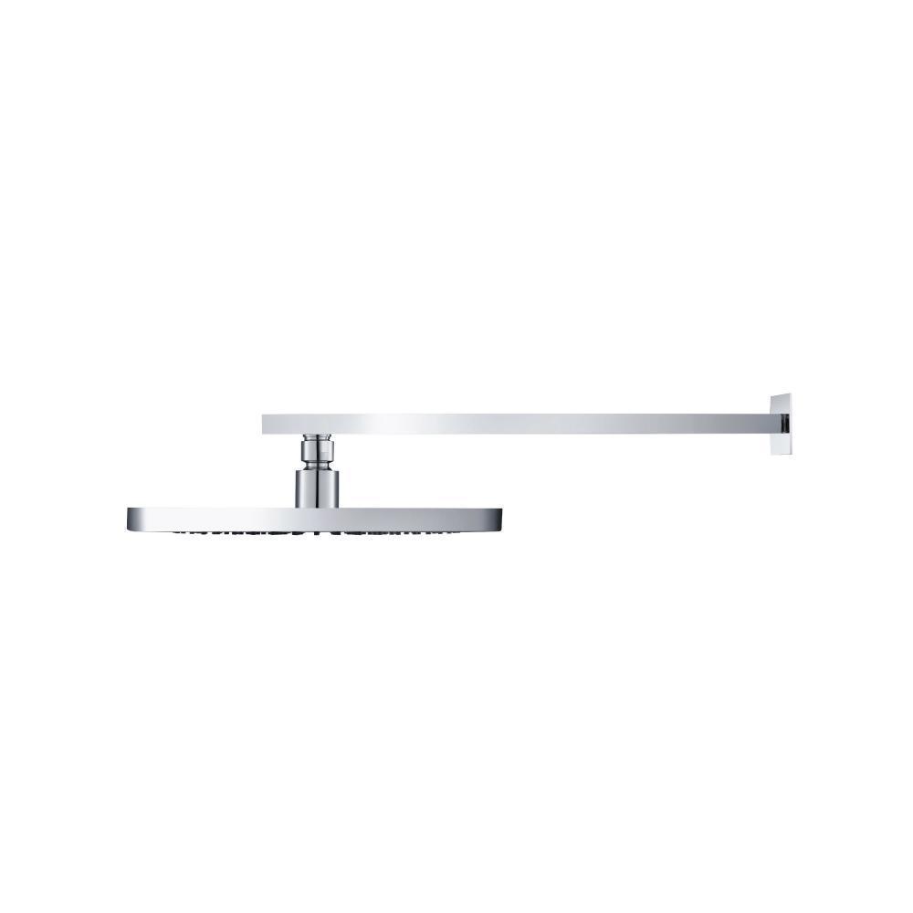 RHW.10CMB | 10" Rain Head with 16" Arm | Flusso Faucets