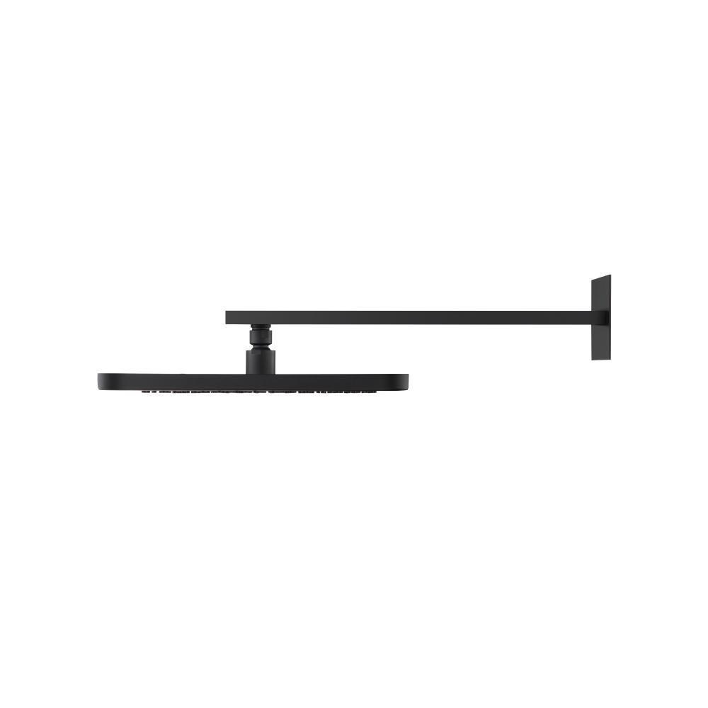 RHW.12CBN | 12" Rain Head with 16" Arm | Flusso Faucets